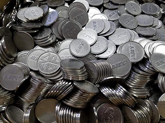 Pachislo Tokens 500 count – Clover Collectables